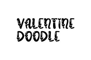 VALENTINE DOODLE Font - Free Font Download