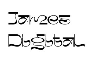 James Digital Font - Free Font Download