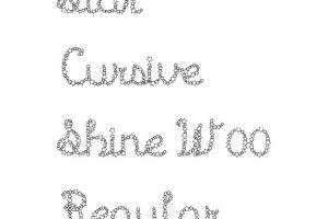 Star Cursive Shine W00 Regular Font - Free Font Download