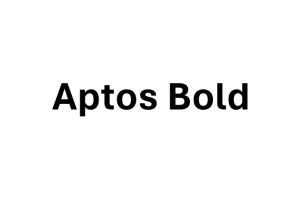 Aptos Bold Font - Free Font Download