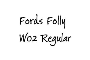Fords Folly W02 Regular Font - Free Font Download