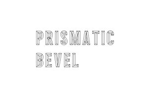 Prismatic Bevel Font - Free Font Download