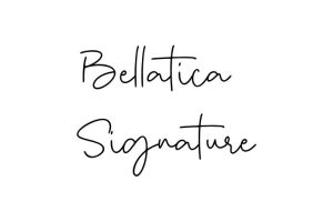 Bellatica Signature Font - Free Font Download