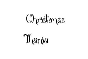 Christmas Thania Font - Free Font Download