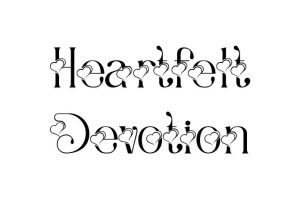 Heartfelt Devotion Font - Free Font Download