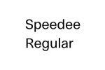 Speedee Regular Font - Free Font Download