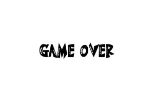 Game Over Font - Free Font Download
