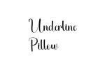 Underline Pillow Font - Free Font Download