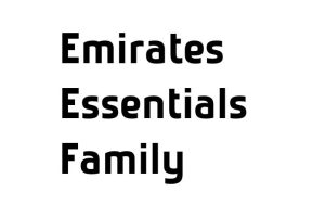Emirates Essentials Font Family - Free Font Download