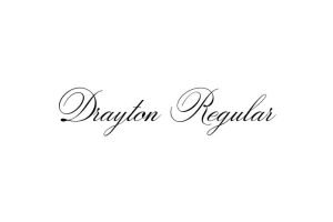 Drayton Regular Font - Free Font Download