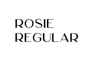 Rosie Regular Font - Free Font Download